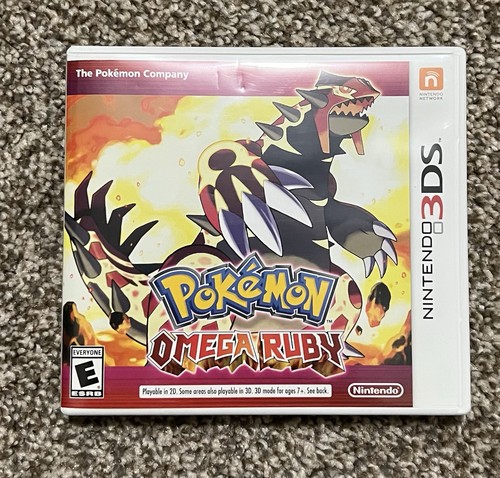 Pokémon Omega Ruby (Nintendo 3DS, 2019) Complete CIB Authentic US ...