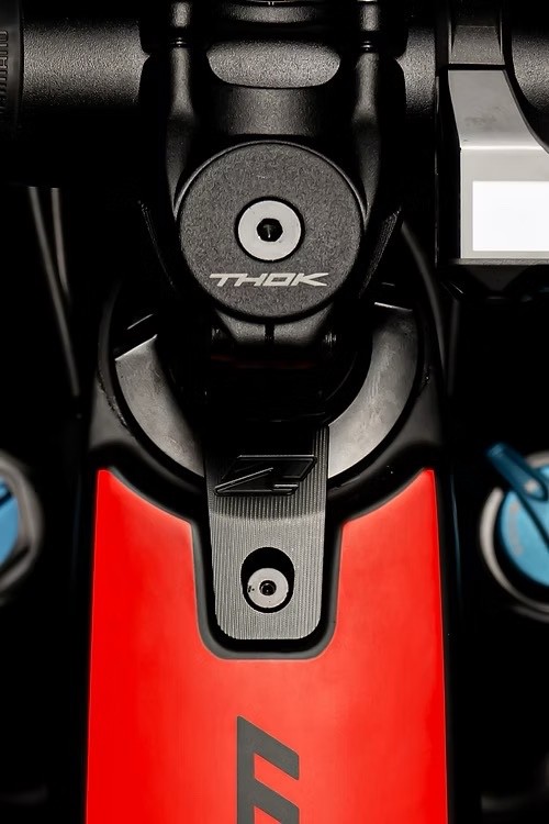 Thok ( Ducati ) Gram Full Carbon Full Suspension E MTB Red Rare Brand ...