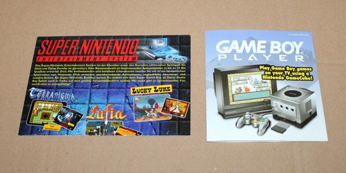 SNES Super Nintendo Game Boy Werbung Ad Page Flyer Promo Zelda Mario ...