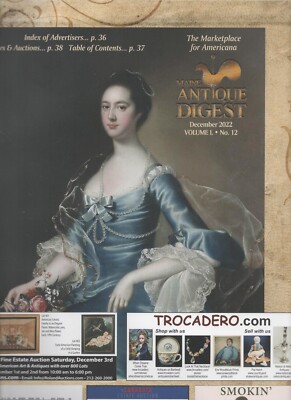 Maine Antique Digest January 2022 Antiques Magazine For Collectors | eBay