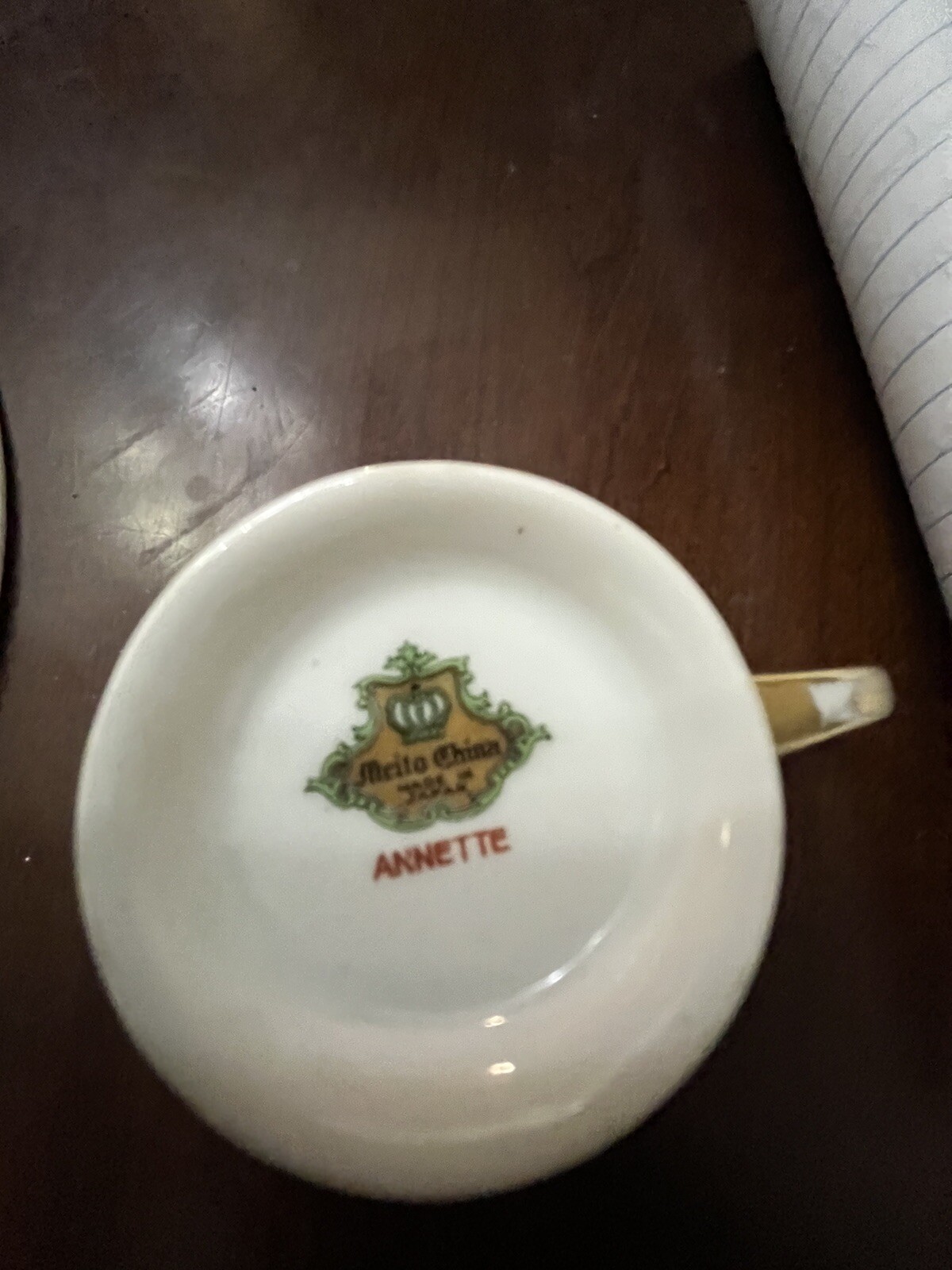 Vintage 84-Piece Set of MEITO CHINA Annette Pattern Hand Painted in ...