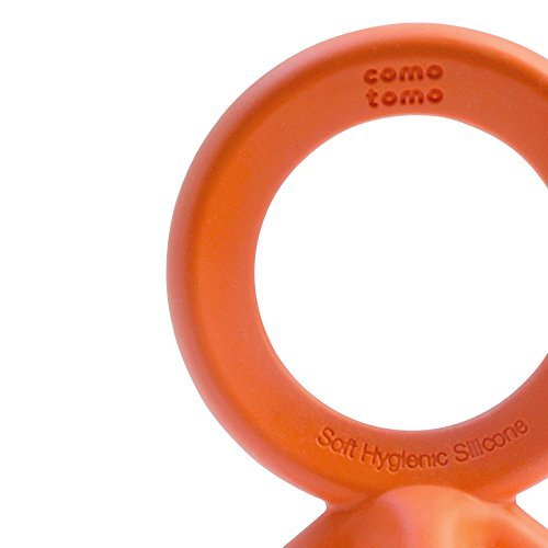 Comotomo Silicone Baby Teether, Orange | eBay