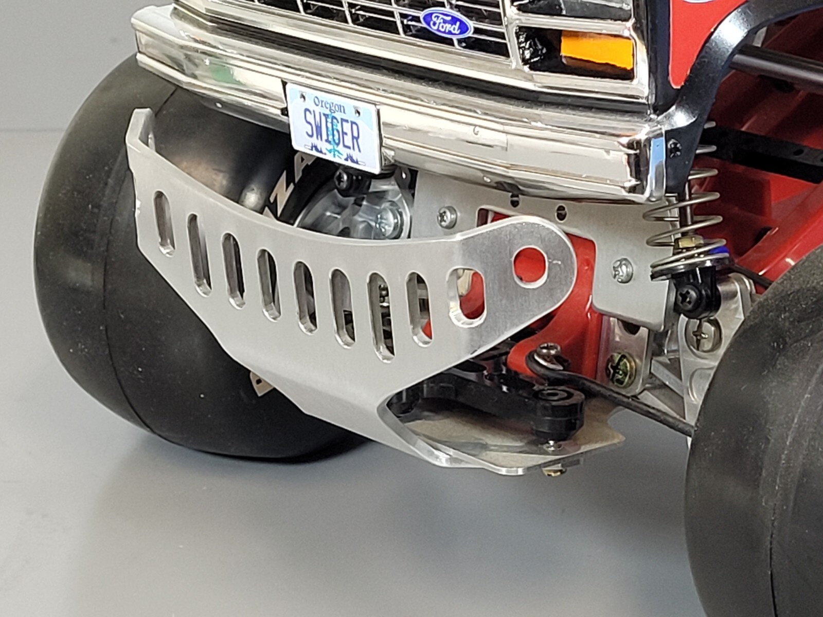 Aluminum Front B Bumper Tamiya 1/10 Blackfoot Monster Beetle Lunch Box ...