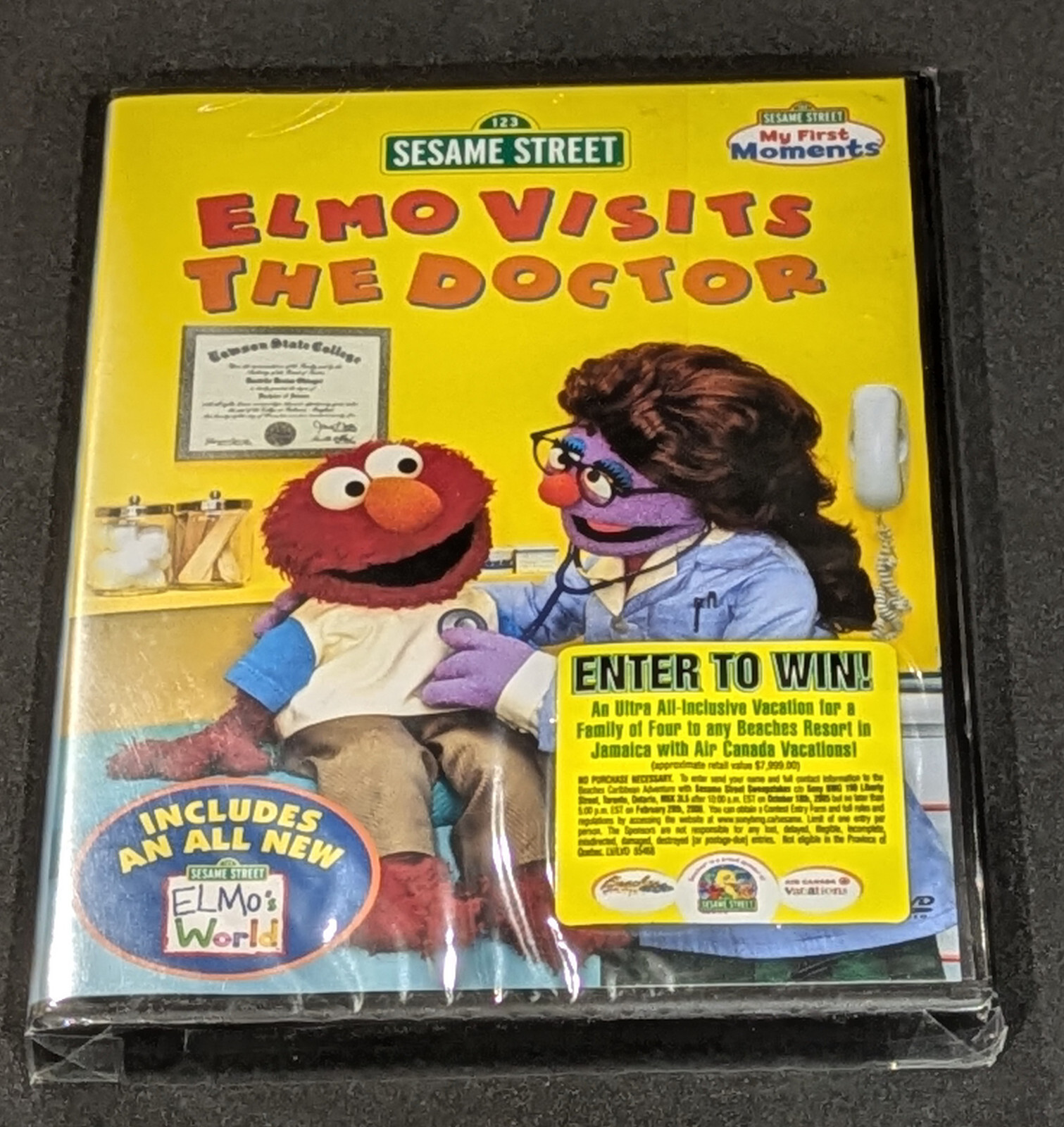 Sesame Street - Elmo Visits the Doctor (DVD, 2005) for sale online | eBay