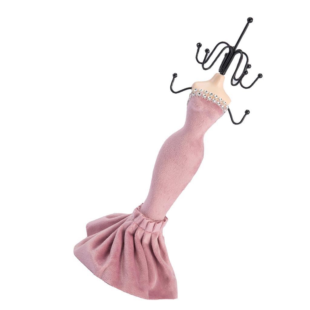 Pink Mannequin Jewelry Display Stand Organizer Rack Necklace | eBay
