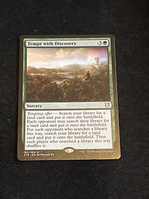 Tempt with Discovery Near Mint MTG Commander 2019 C19 | eBay
