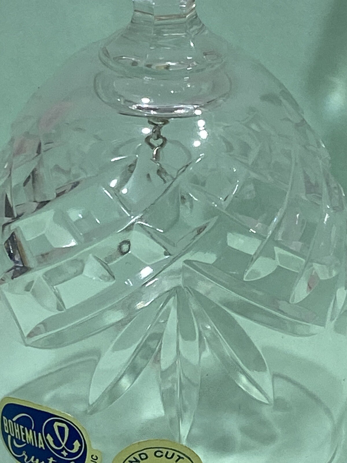 Vintage Bohemia 24% Lead Crystal Glass Bell - Hand Cut 5 Inch Bell | eBay
