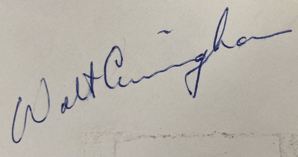 Astronaut Walt Cunningham Signed Autograph Wally Schirra Cover - JSA ...