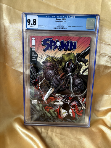 Spawn #320 CGC 9.8 – Variant Cover – Spider-Man #316 Homage – McFarlane ...