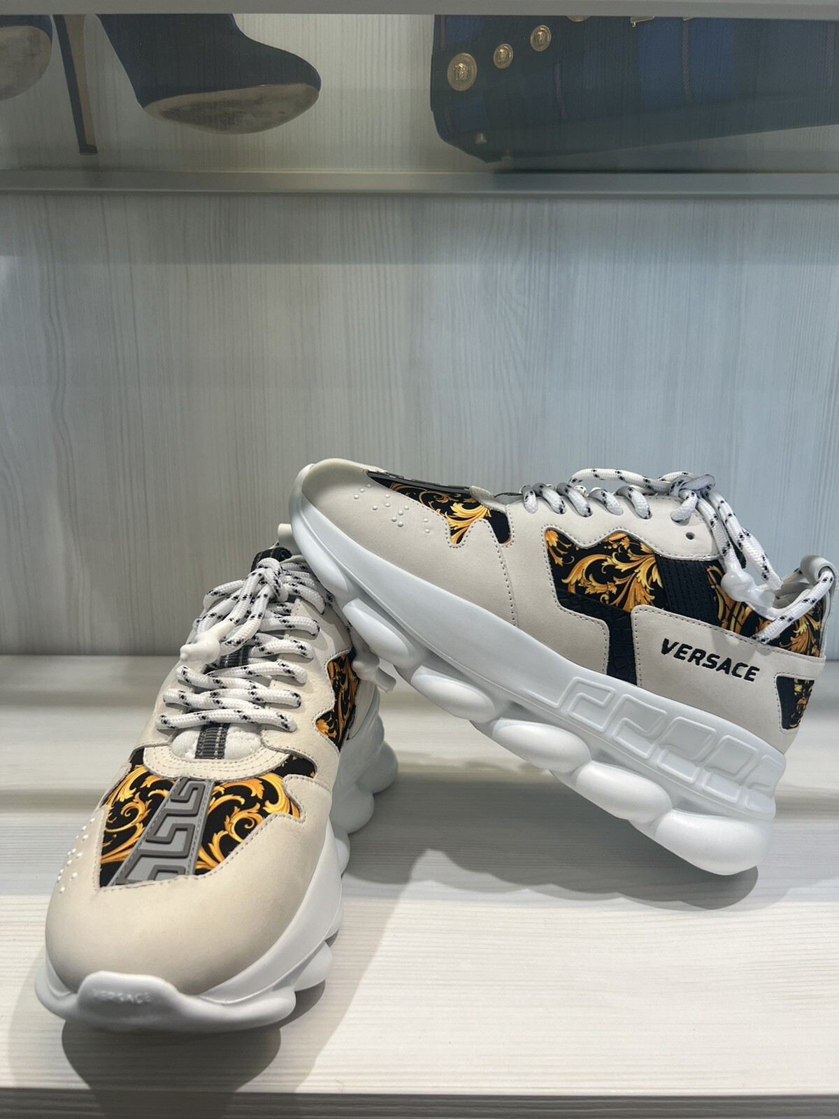 100% Authentic VERSACE Chain Reaction Women’s sneaker… - Gem
