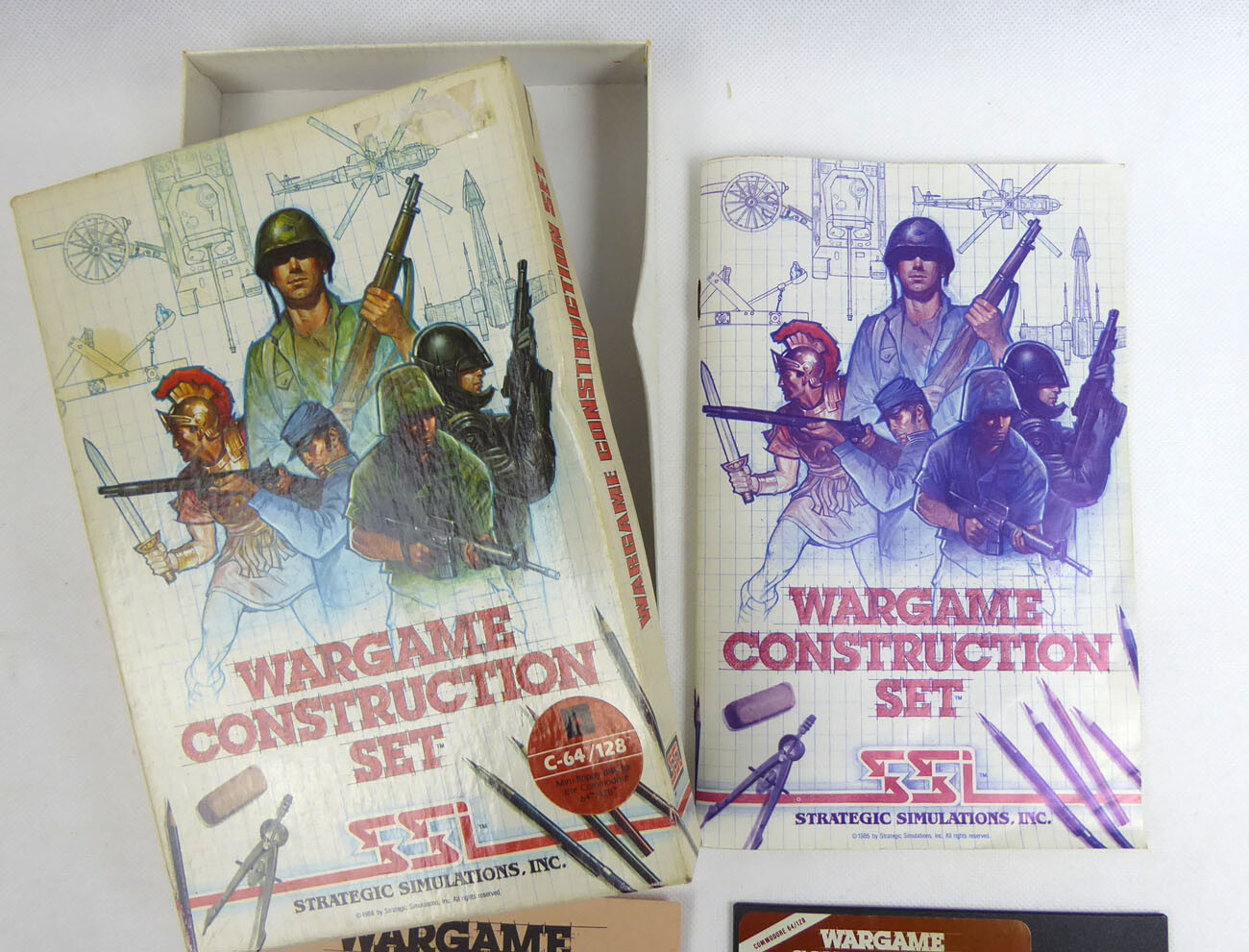 Commodore 64 Disk C64 in OVP -- WARGAME CONSTRUCTION KIT (SSI) -- | eBay