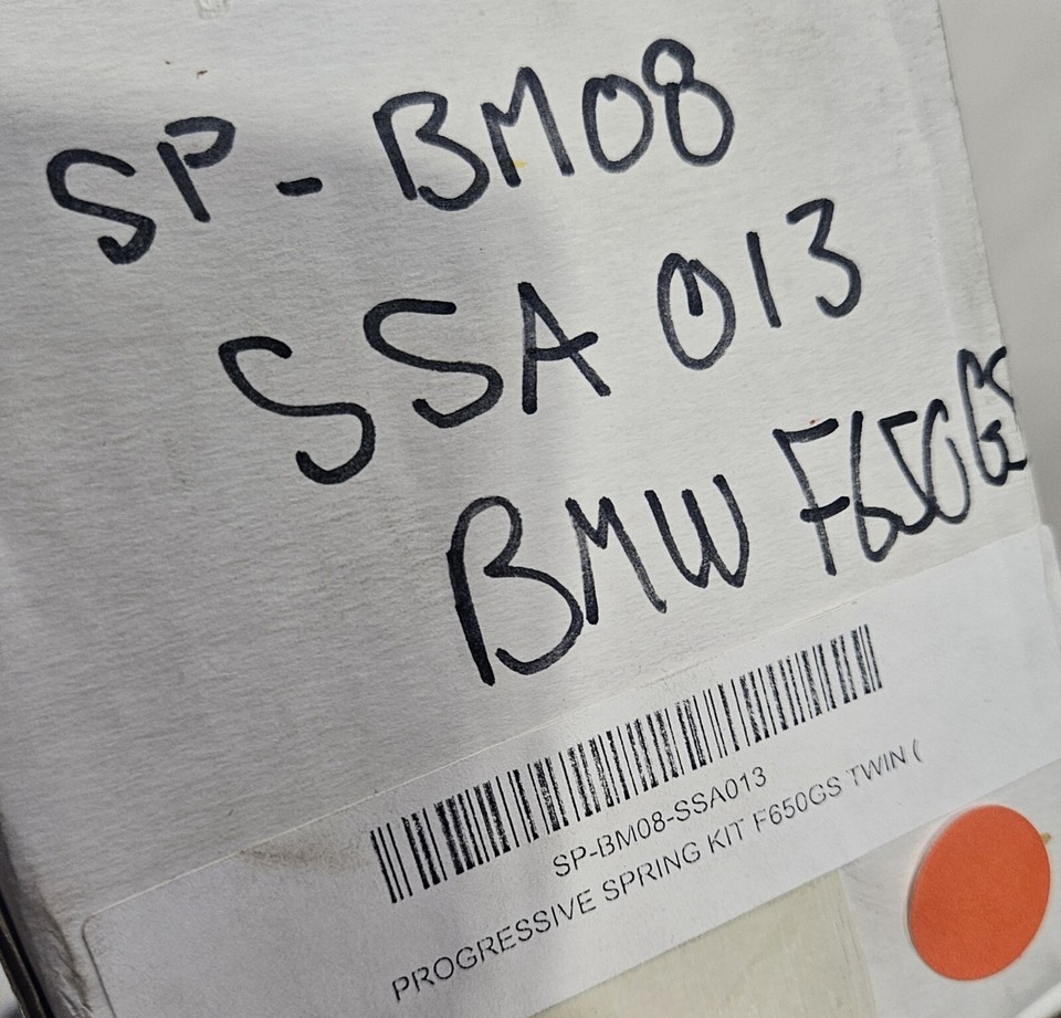 NEW Hyperpro Progressive Front Fork Spring Kit for 2008-2012 BMW F650GS ...