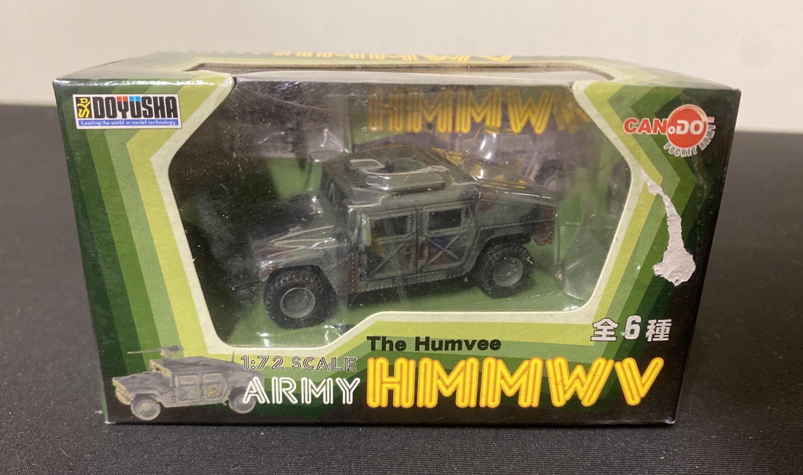 NIB Dragon Armor Doyusha 20143 Army Humvee HMMWV M1114 Model 1/72 Scale ...
