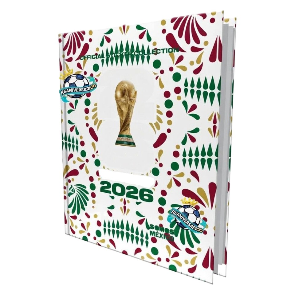 2026 Panini FIFA World Cup Sticker Album - Hardcover Album Collection ...