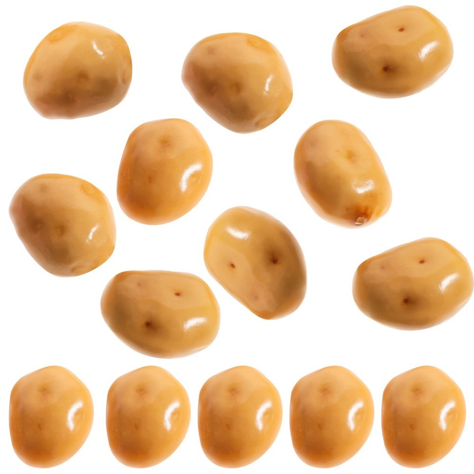 20 Pcs Foam Artificial Potatoes Simulation Vegetables Toy for Garden ...