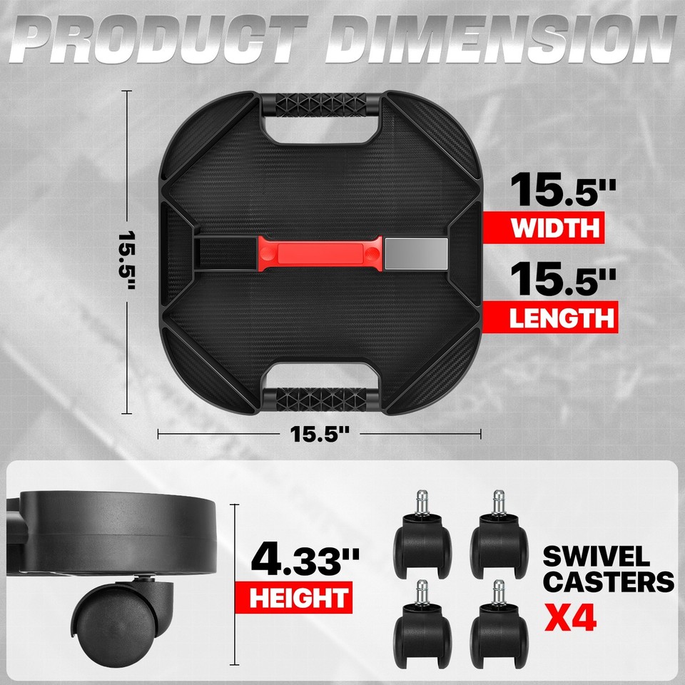 Automotive Mechanics Garages DIY Tool Creeper Rolling Caddy Moving Tool ...