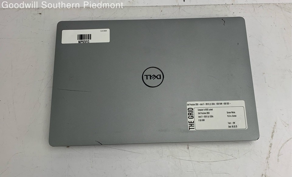 Dell Precision 3550 Intel Core i7-10510 1.8 GHz No RAM No HDD - Parts ...