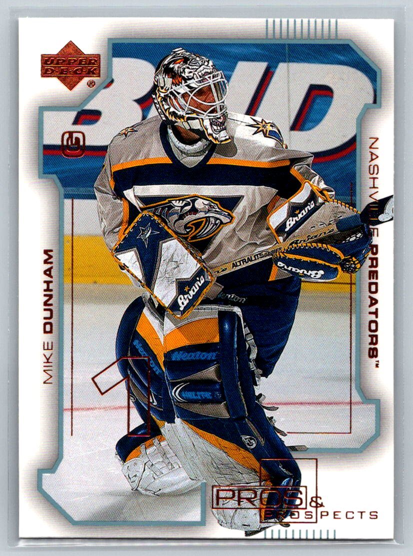 2000 Upper Deck Pros & Prospects #48 Mike Dunham Nashville Predators | eBay