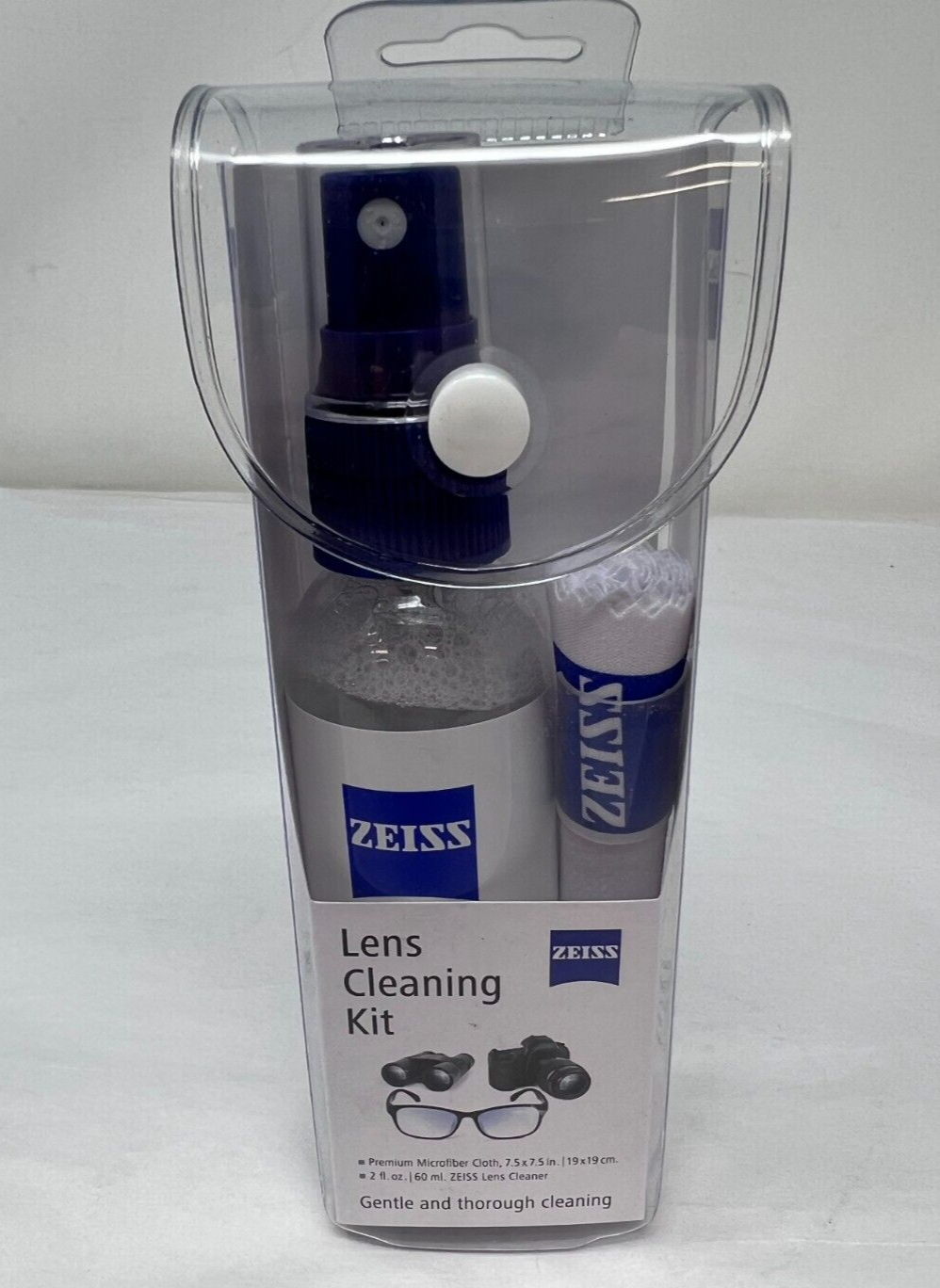 ZEISS Lens Cleaning Kit - Premium Microfiber Cloth Lens Cleaner Spray ...