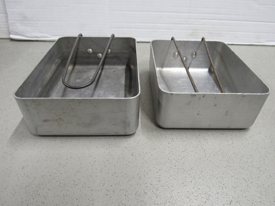 Canadian Military Mess Kit Cooking Set 2 Piece Aluminum CCB DINGS ...