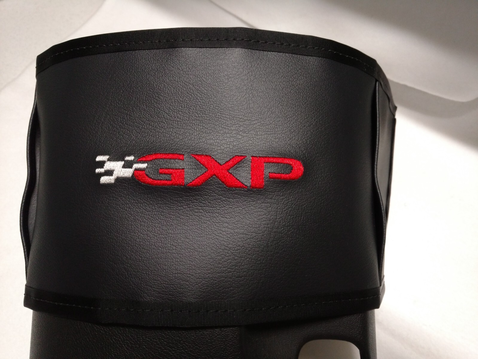 Pontiac Solstice GXP Black Console bag Embroidered Silver & Red New! | eBay