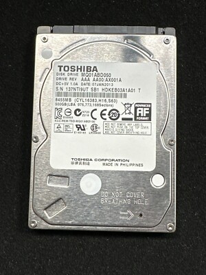 Toshiba 500GB MQ01ABD050 HDD Hard Drive | eBay