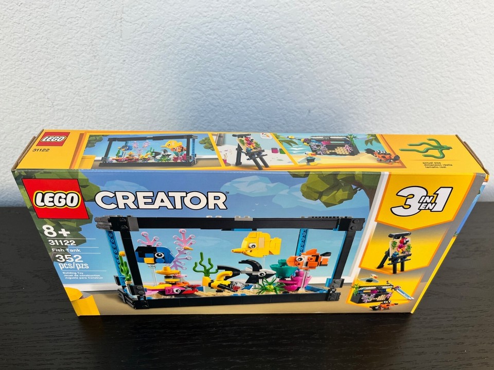Lego Creator 3 in 1 Fish Tank (31122) NIB Sealed Retired 673419345002 ...