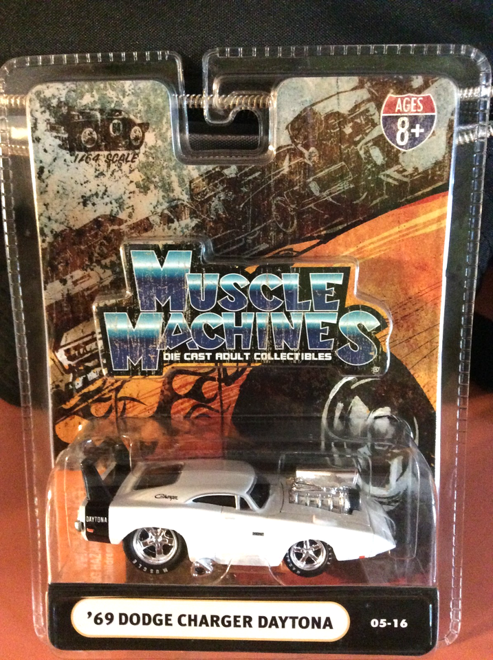 MUSCLE MACHINES 1969 DODGE CHARGER DAYTONA 1:64 DIECAST 69 CHARGER | eBay