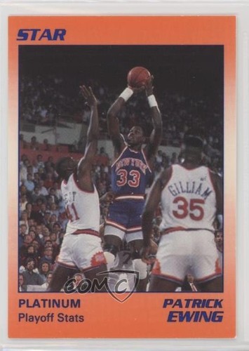 1990-91 Star Platinum /1000 Patrick Ewing #20 HOF | eBay