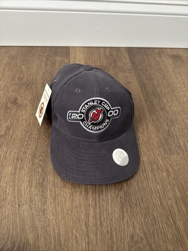 New Jersey Devils 2000 NHL Stanley Cup Champions NWT Strapback Cap Hat ...