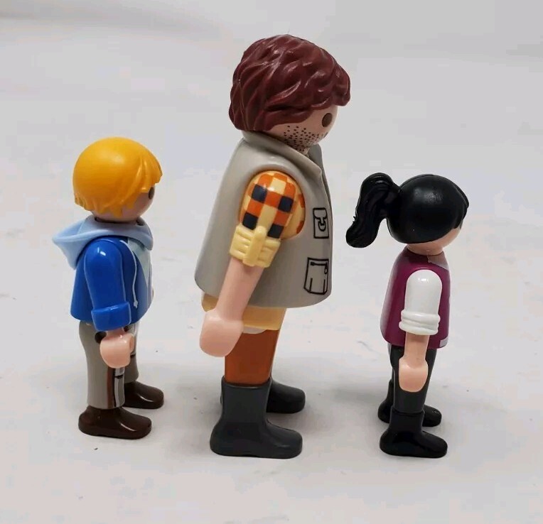 Lot Playmobil Figures Male Father Boy & Girl | eBay