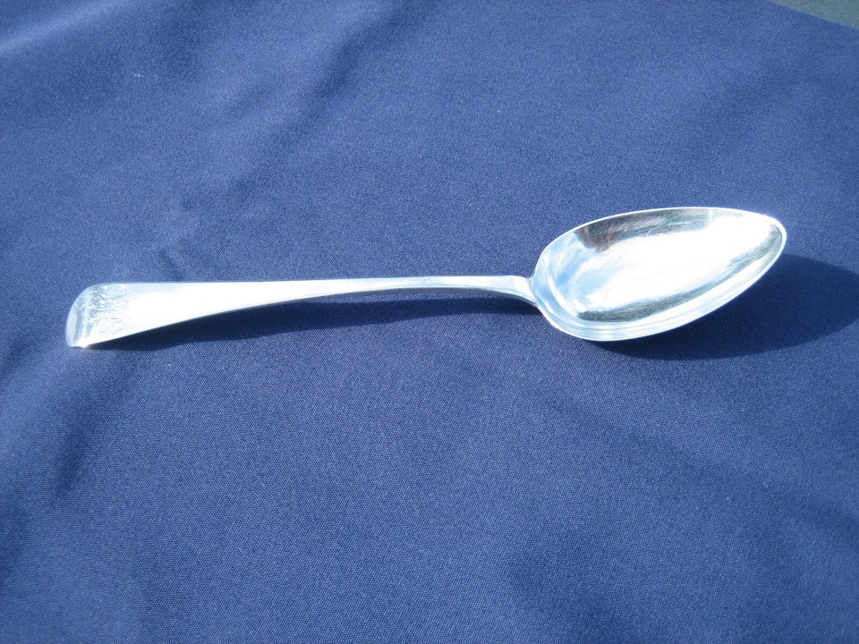 Rare George IV Morris & Michael Emanuel Silver Serving Spoon 1826 ...