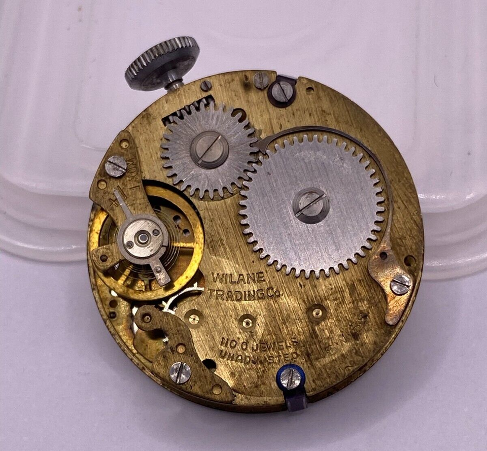 1948 Cowboy Watch Face Lithograph Gene Autry Western *Works* Swiss Made ...