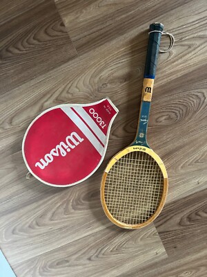 1970s vintage Wilson tennis racket with the original case | eBay