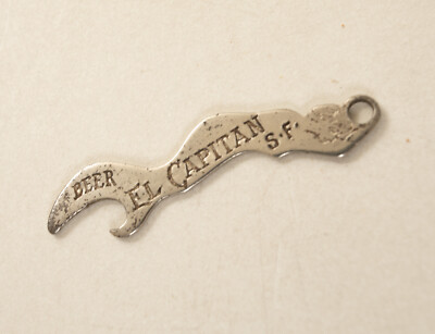 El Capitan Beer San Francisco SF Bottle Opener (B5A-4/JSF6) Mermaid ...