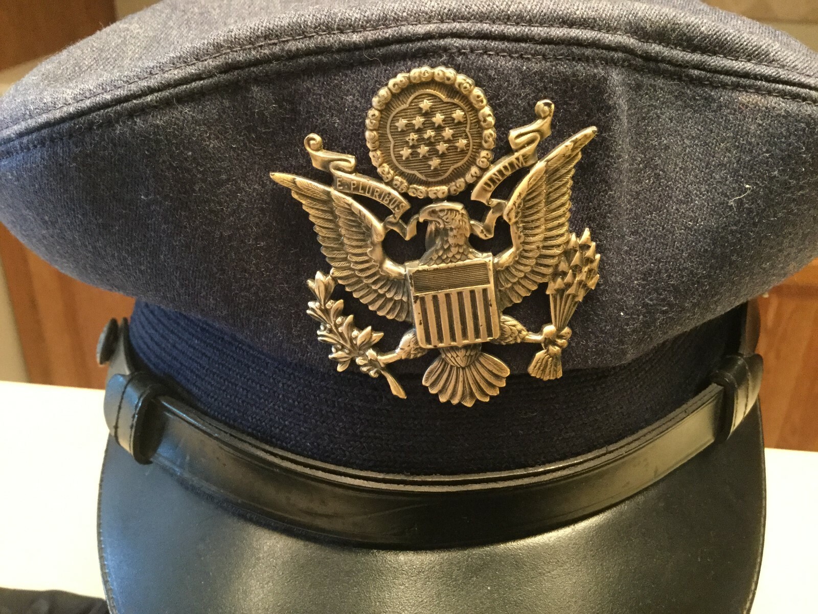 United States Military Hat Cap Used Air Force Flight Ace Five Star 7 1/ ...