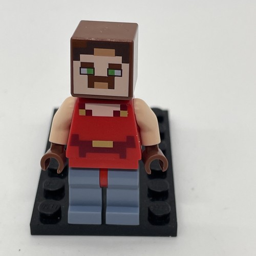 authentic LEGO minifigure Hal min083 Minecraft Dungeons 21163 Redstone ...