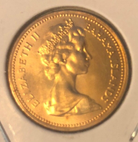 1970 BAHAMAS 1 CENT UNCIRCULATED COIN-19MM-KM#15-LOW MINTAGE-125,000 ...