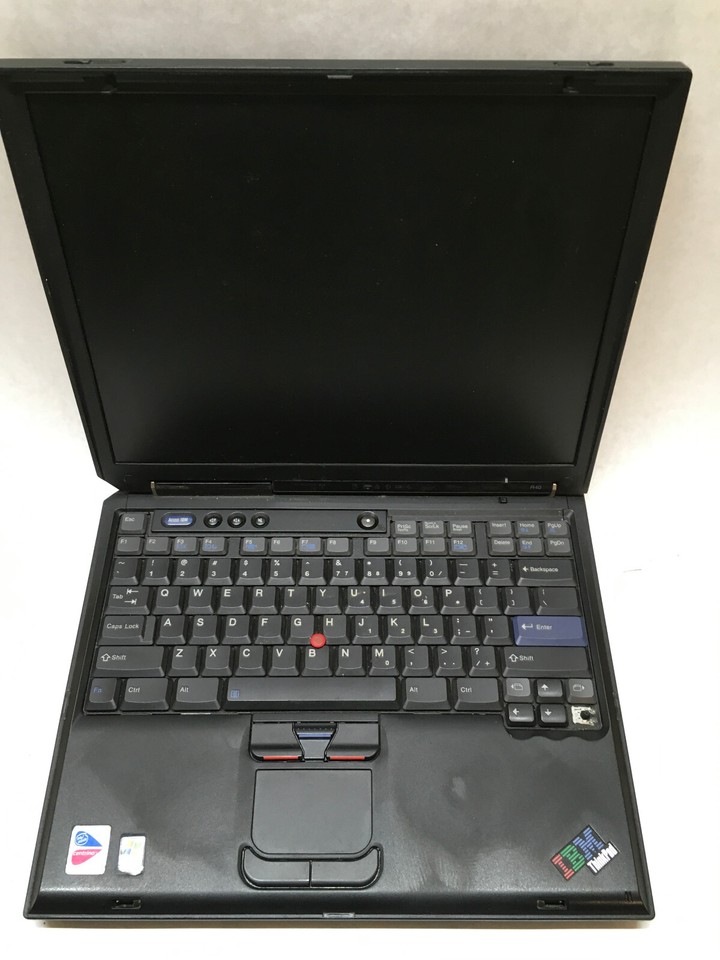 VINTAGE IBM ThinkPad R40 15" Intel Pentium M BOOTS TO BIOS -EQ | eBay
