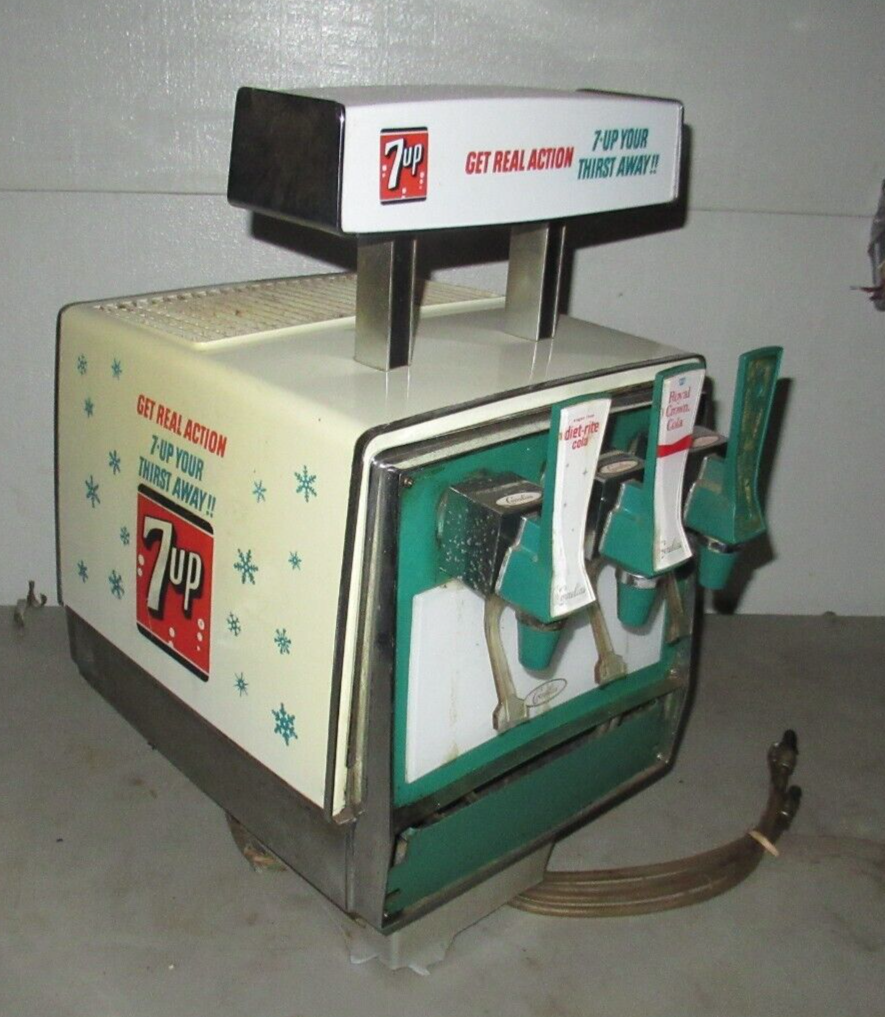 Vintage Cornelius Super Serve 7up Soda Fountain Machine counter ...