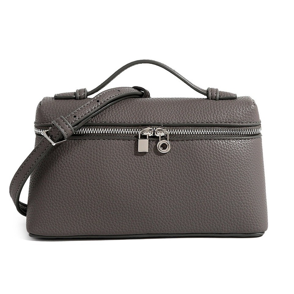 Handheld Women's Bag PU Leather Shoulder Bag Lunch Box Bag Office Use ...