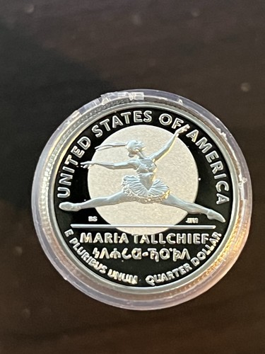 2023 P D S - Maria Tallchief Proof Cameo / BU - American Women Quarters ...