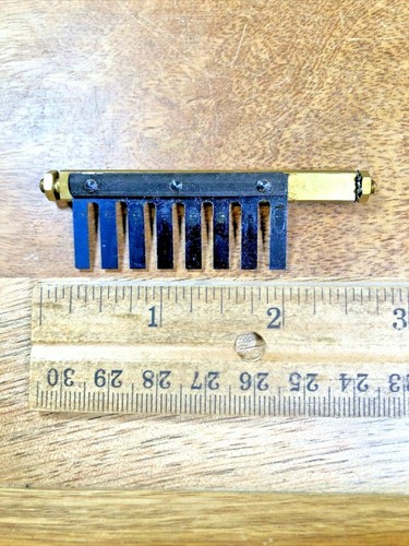 Jauch Triple Chime Clock, Chimes Spring Assembly (See Pics to ID Mvmt ...