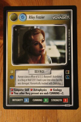 Star Trek CCG - The Borg - Riley Frazer - 114R+ NA | eBay.de
