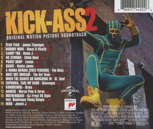 Kick-Ass 2 - O.S.T.Original Soundtrack - Spalte Sonora Original CD | eBay