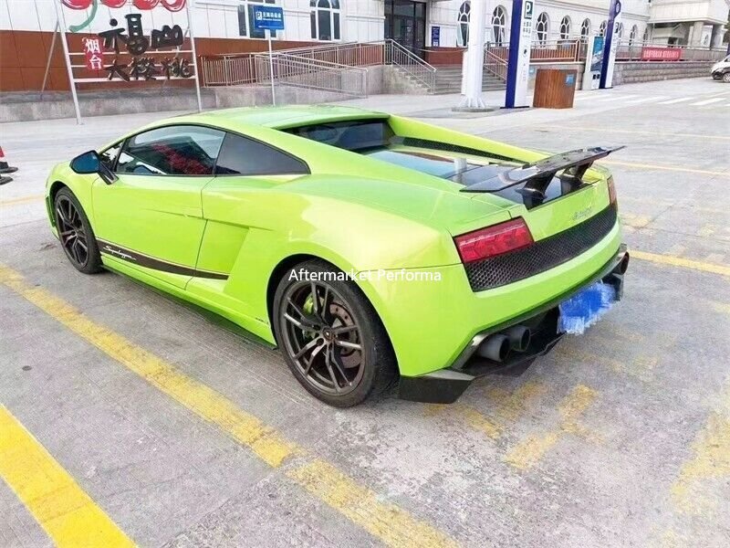 FIT FOR LAMBORGHINI GALLARDO 550 560 570 FORGE CARBON FIBER REAR BUMPER ...
