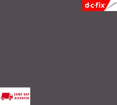 D C FIX ANTHRACITE GREY STICKY BACK PLASTIC SELF ADHESIVE VINYL FILM ...