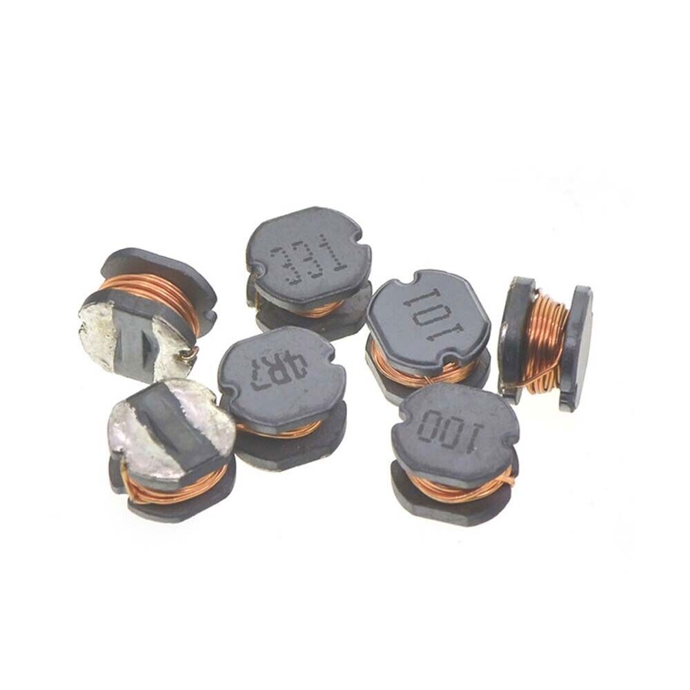 10Pcs SMD/SMT Chip Power Inductor CD75 Winding Coil Inductance 2.2UH to ...