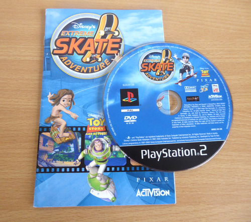 Disneys Extreme Skate Adventure PS2 Playstation 2 Game Disc & Manual | eBay