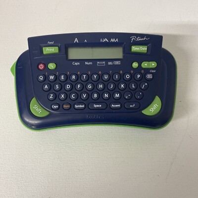 Brother PT-80 Label Maker Printer P-Touch Electronic Handheld Thermal ...